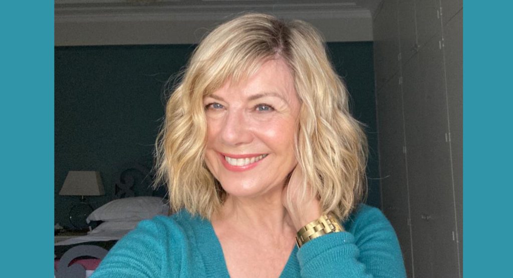 How I give my hair beach waves – Ageless By Glynis Barber